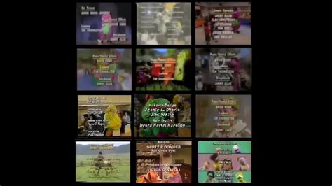 Barney And Sesame Street Remix Credits Youtube