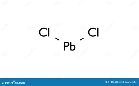 Leadii Chloride Molecule Molecular Structures Metal Halides 3d