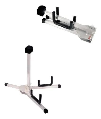 Suporte Guitarra Baixo Dobravel De Chão Retrátil Aluminio Frete Grátis