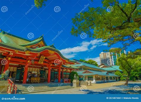 Nishinomiya Shrine Ebisu Nishinomiya Editorial Image Image Of City
