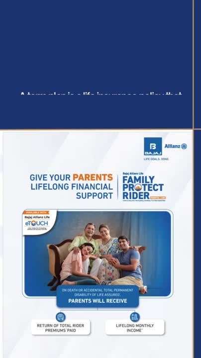 Elwin Joseph On Linkedin Bajajallianztermplan Secureyourfuture Affordableprotection