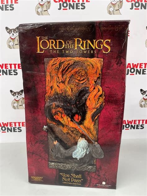 Gandalf Vs Balrog You Shall Not Pass Wall Art Lotr Lord Of The Rings