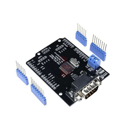 MCP Can Bus Shield Board SPI Interface Pins Standard Sub D Connector Expansion Module