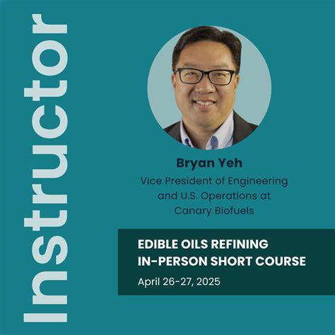 Did You Know Aocs Has Been Providing Educational Courses On Refining