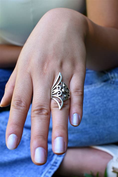 Anillo Con Picos Plata 925 Linda De Taxco