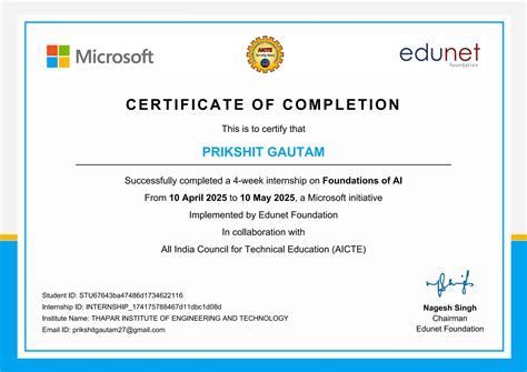 Internshipcertificatebyedunetfoundationpdf