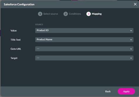 Dynamic Values Configure Dynamic Mapping Titan Web