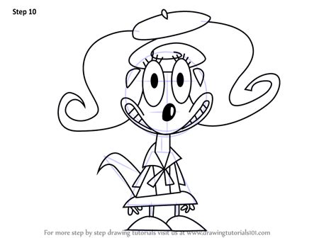 How To Draw Patsy Smiles From Camp Lazlo Camp Lazlo Step By Step