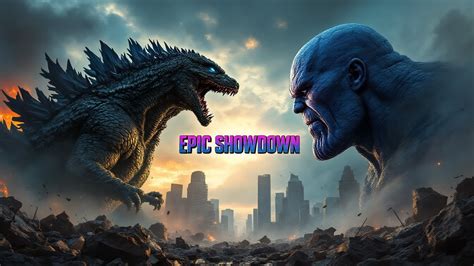 Godzilla Vs Thanos Who Wins In This Epic Showdown Of Titans Youtube