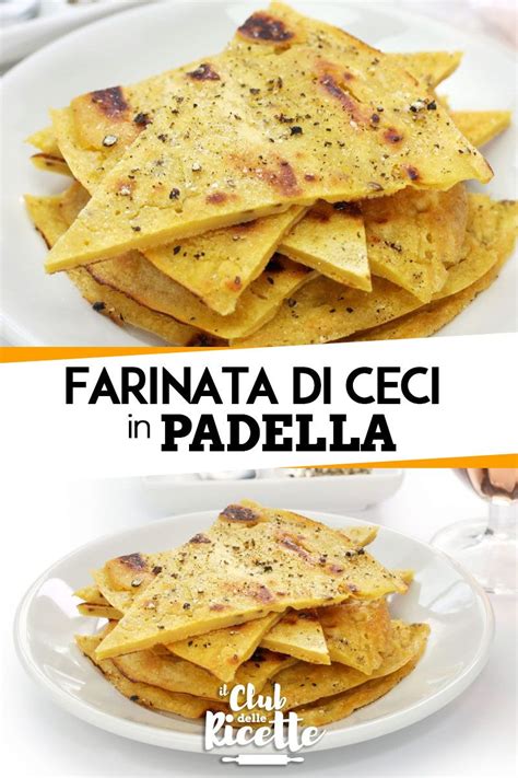 Ricetta Farinata Di Ceci Ligure In Padella Il Club Delle Ricette Artofit
