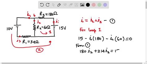 Solved What Is The Current Through Resistor R3 Circuit Shown In The