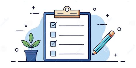 Clipboard Checklist Vector Illustration Paper Document Checkboxes Marks Checklist Icon