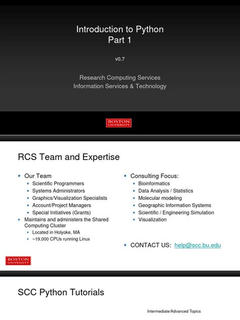 Intro To Python Part 1 Pdf Python Programming Language String Computer Science