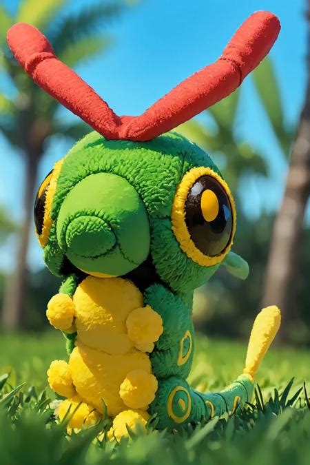 Ai Art Lora Model Caterpie 0010 Pokemon Pixai