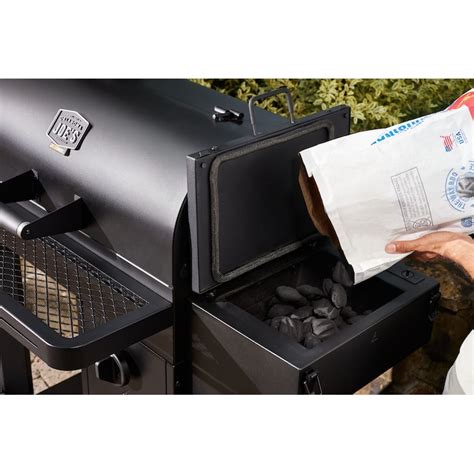 Shop Oklahoma Joes Tahoma Auto Feed Vertical Charcoal Smoker And