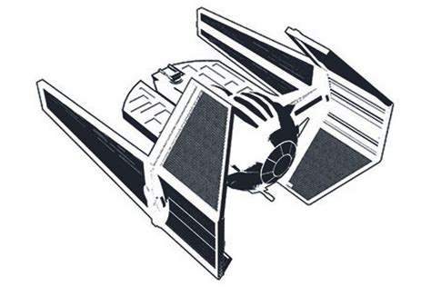 How To Draw Darth Vaders Tie Fighter