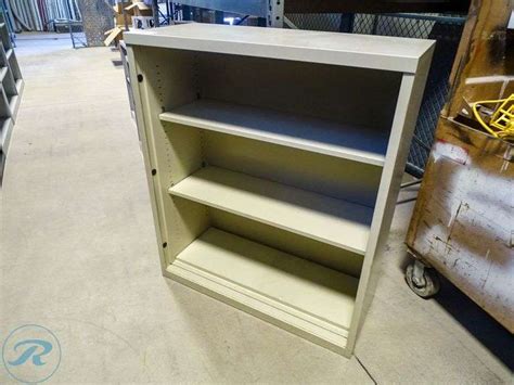 3 Tier Metal Bookcase Roller Auctions