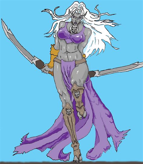 Dark Elf Fighter By Darzwolf Hentai Foundry