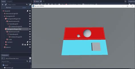 NavigationRegion Don T Weld When Baked With MeshInstance Issue Godotengine Godot GitHub