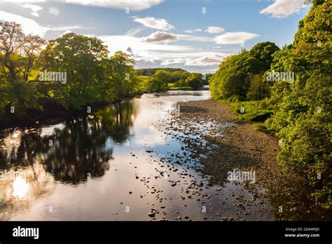 River Tees Landscape Photograph From Deepdale Aqueduct And Bridge