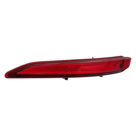 Alzare® To2804162c Driver Side Outer Replacement Tail Light Capa Certified