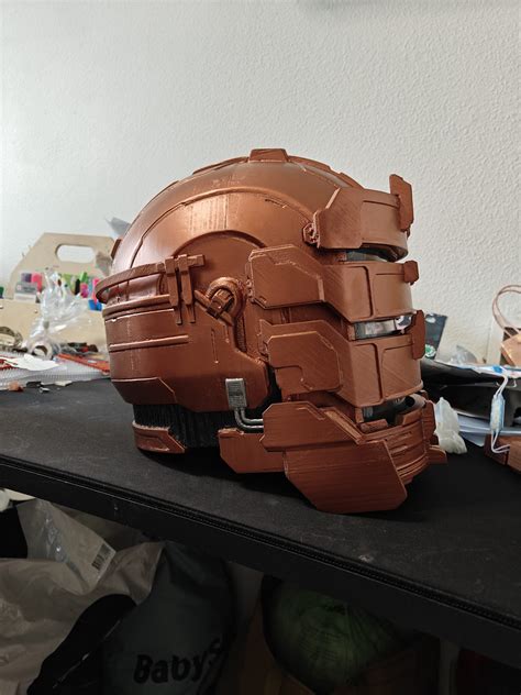 3d Printer Dead Space Remake Engineer Helmet 3d Printable Stl Model
