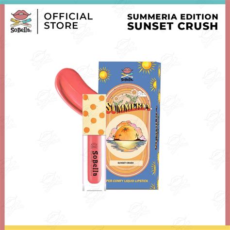 Lipmatte Summaria Sobella Sunset Crush Sobella Beauty