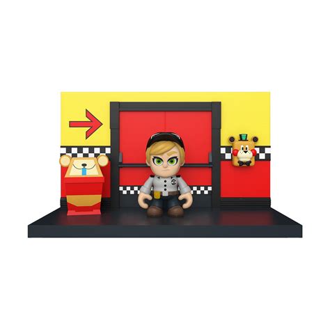 Five Nights At Freddys Security Breach Vanessa With Hallway Snap Playset