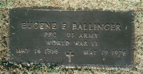 Eugene Everett Ballinger 1918 1978 Find A Grave Memorial