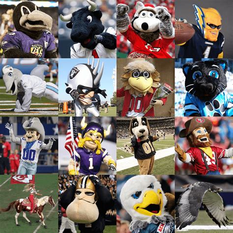 Nfl Mascots List