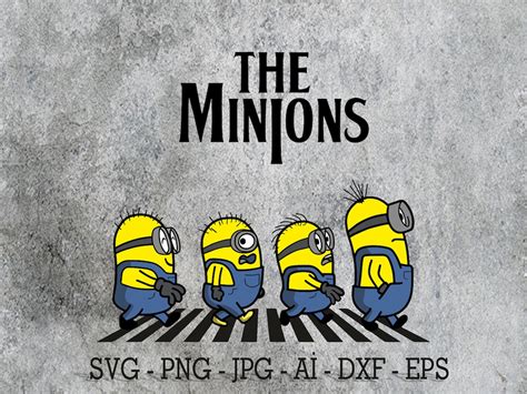 Minions Svg Despicable Svg Digital File Cut Files For Cricut