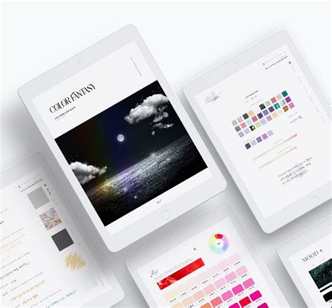 태블릿으로 칠하는 색 질문지 컬러판타지 For 디지털 텀블벅 크리에이터를 위한 크라우드펀딩