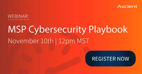 Cyber Security Playbook Webinar