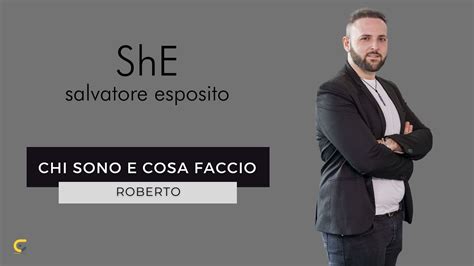 Roberto Chi Sono E Cosa Faccio Youtube