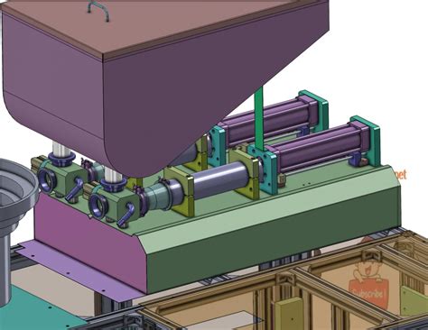Industrial 3d Model Vertical Bag Filling Machine Machine World