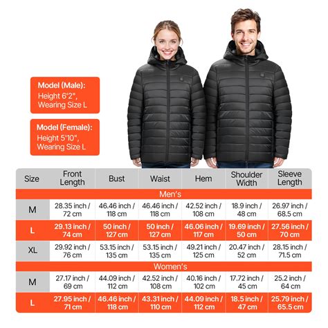 Vevor Heated Jacket For Men With 74v Battery Soft Shell Electric