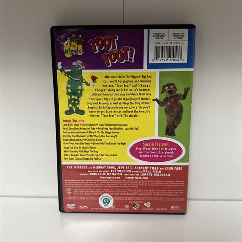 Wiggles The Toot Toot Dvd 2007 For Sale Online Ebay