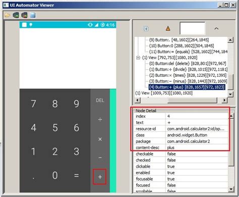 Appium Locators Tool UIAutomatorViewer Qavalidation
