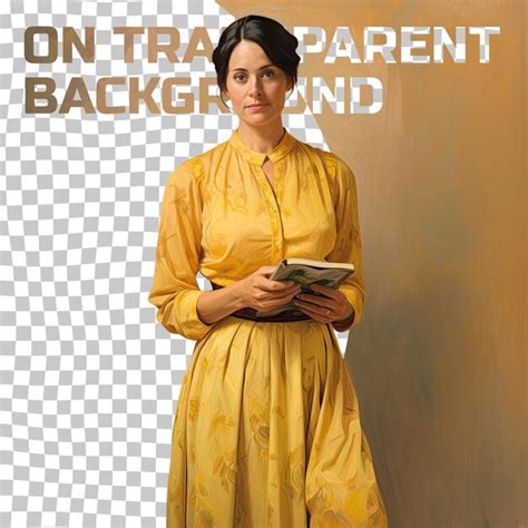 Premium Psd A Resentful Middle Aged Woman With Short Hair From The