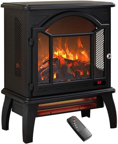 Kofohon Freestanding Electric Fireplace Heaterportable Infrared