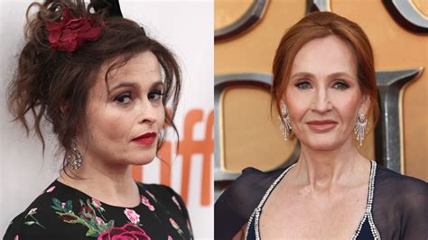 Helena Bonham Carter Defends Rowling Takes Aim At Harry Potter Cast