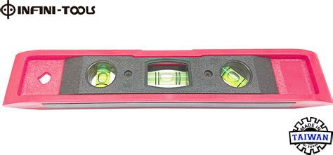 9 Inch Plastic Magnetic Spirit Torpedo Bubble Level Infinitools Co Ltd