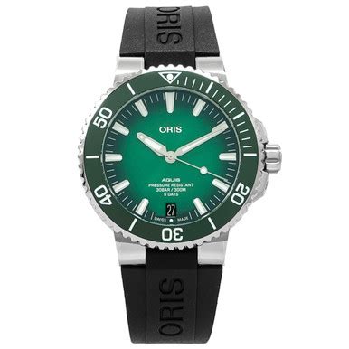 Oris Aquis Date Caliber 400 Green Dial Unworn Inventory 4517