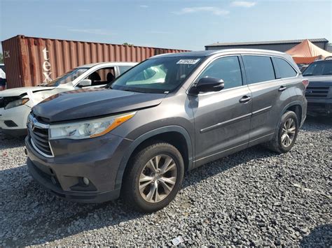 2014 Toyota Highlander Xle 5tdkkrfh0es007829