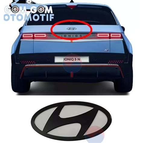 Hyundai Ioniq 5 Black Matt Emblem Original Shopee Singapore