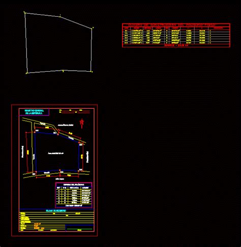 Cuadro De Datos Para Planos En Todas Escalas En DWG KB Librería CAD