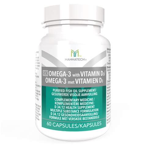 Shop Mannatech Omega 3 With Vitamin D3 Online Healthinista