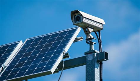 Solar Powered Security Camera Installation In Dfw