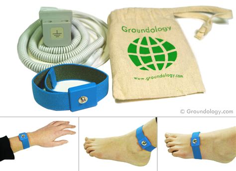 Grounding Bands And Patches Earthing For Health And Emf Protection