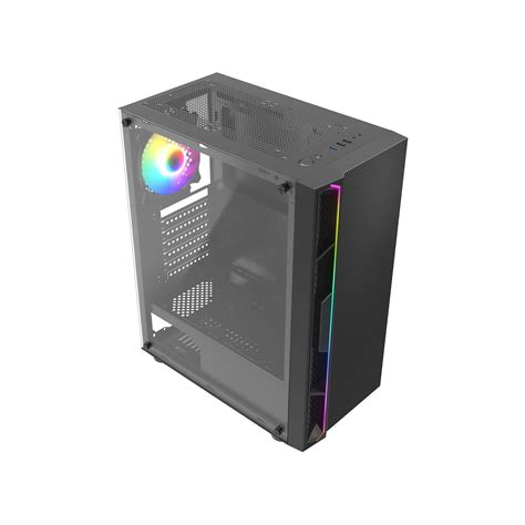 Cit Galaxy Mid Tower Gaming Case Black Cit Galaxy Blk Ccl